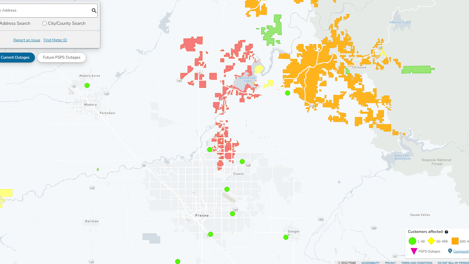 Thousands of Central California residents without power amid storms ...