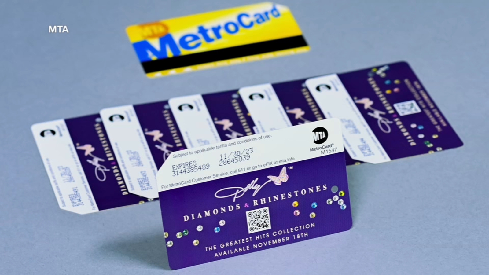 Limited-edition Dolly Parton MetroCards available at some MTA subway ...