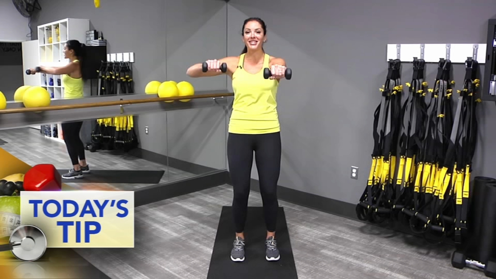 Weighted arm cross and rows - Today's Tip - 6abc Philadelphia