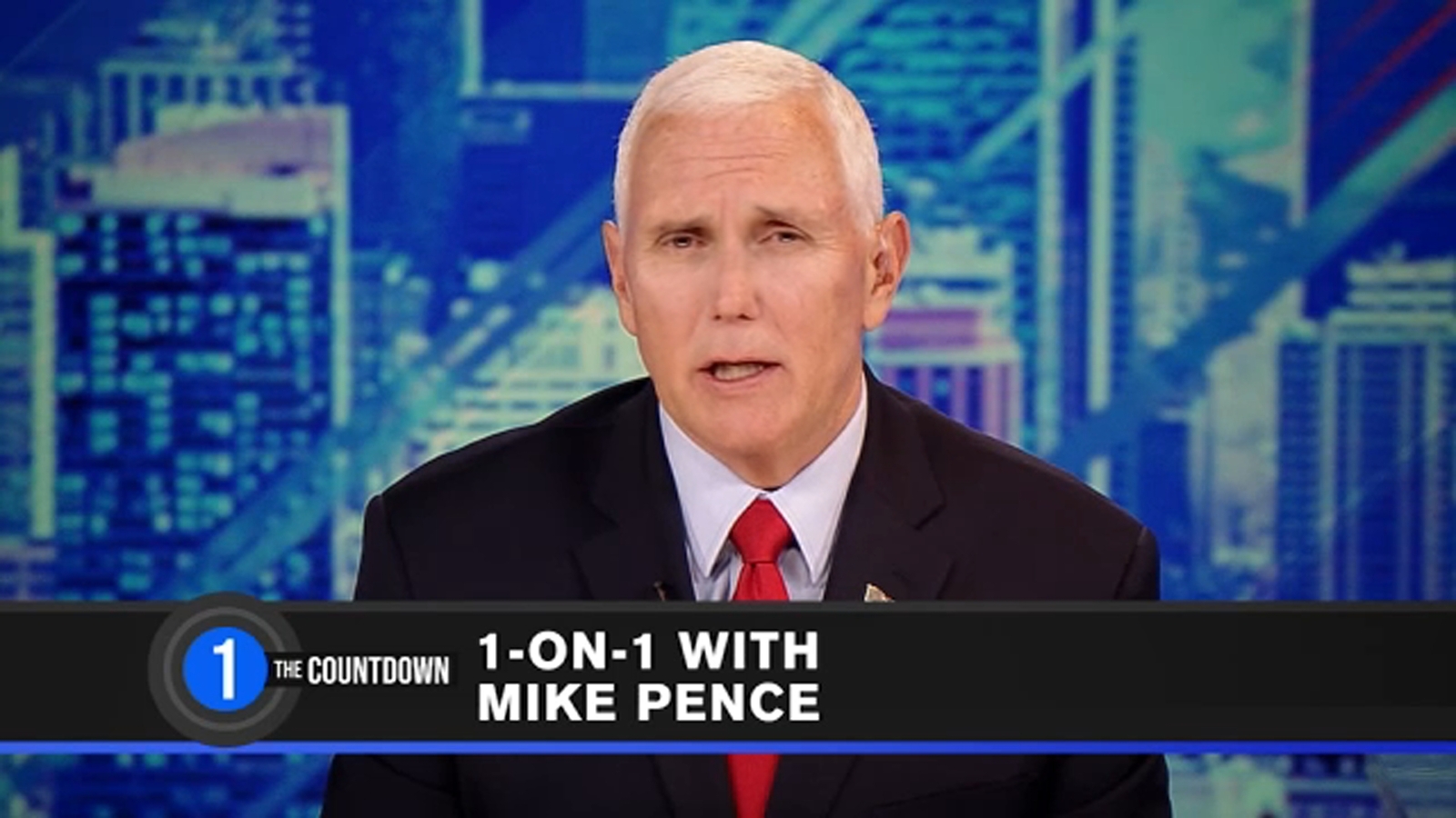 The Countdown: Mike Pence discusses 'future' with Sandra Bookman - ABC7 ...