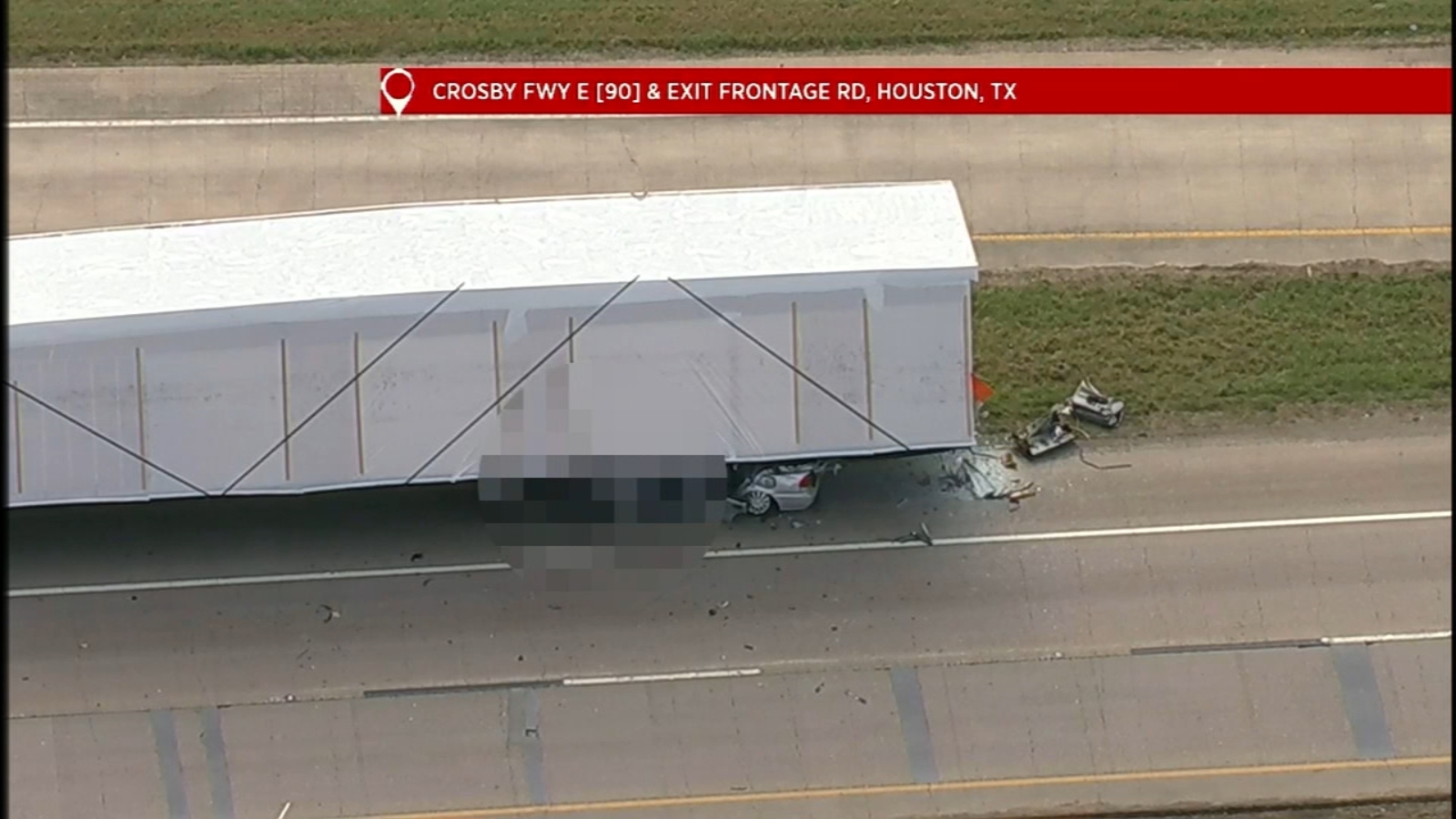 1 dead after car crashes into mobile home trailer on US-90 near Sheldon ...