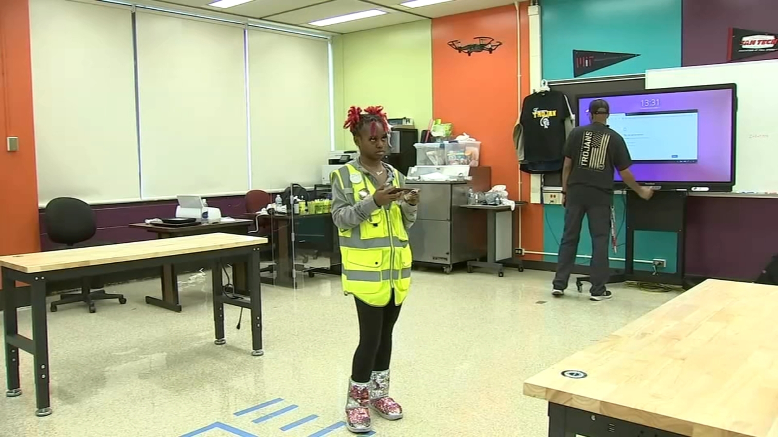 Chicago's Corliss High School students become licensed drone pilots ...