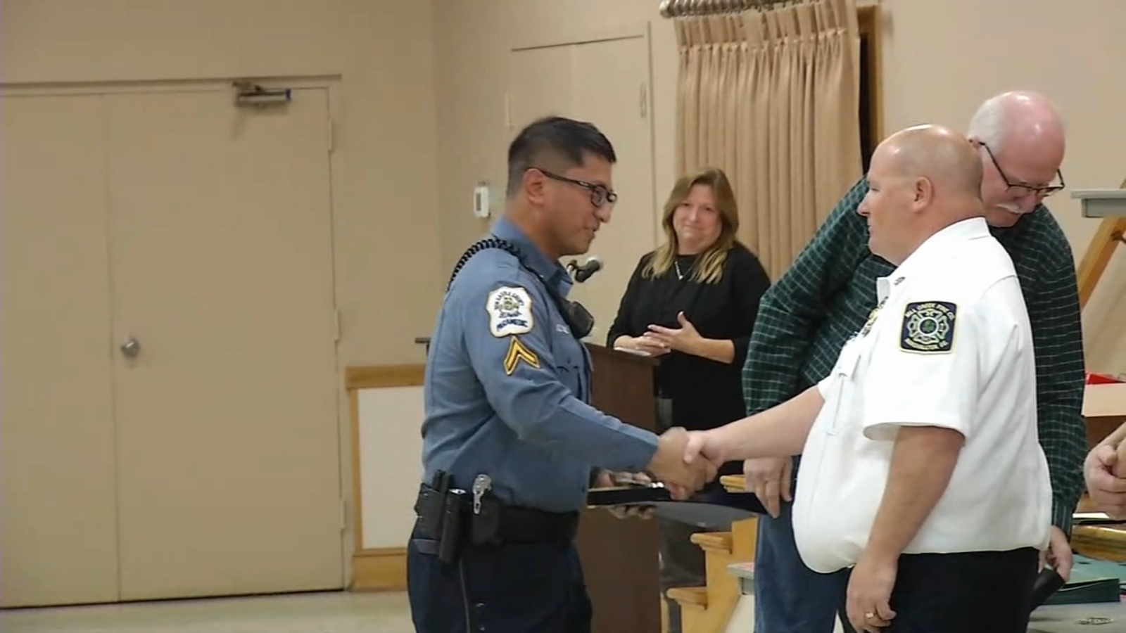 Lifesavers: Delaware firefighter who suffered cardiac arrest at fire ...