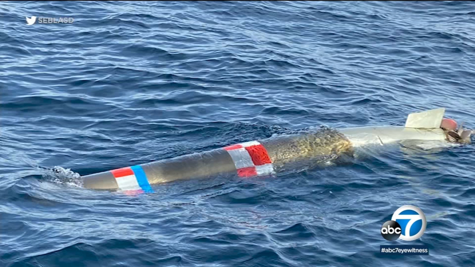 Navy recovers torpedo spotted by boaters floating in water off Orange ...