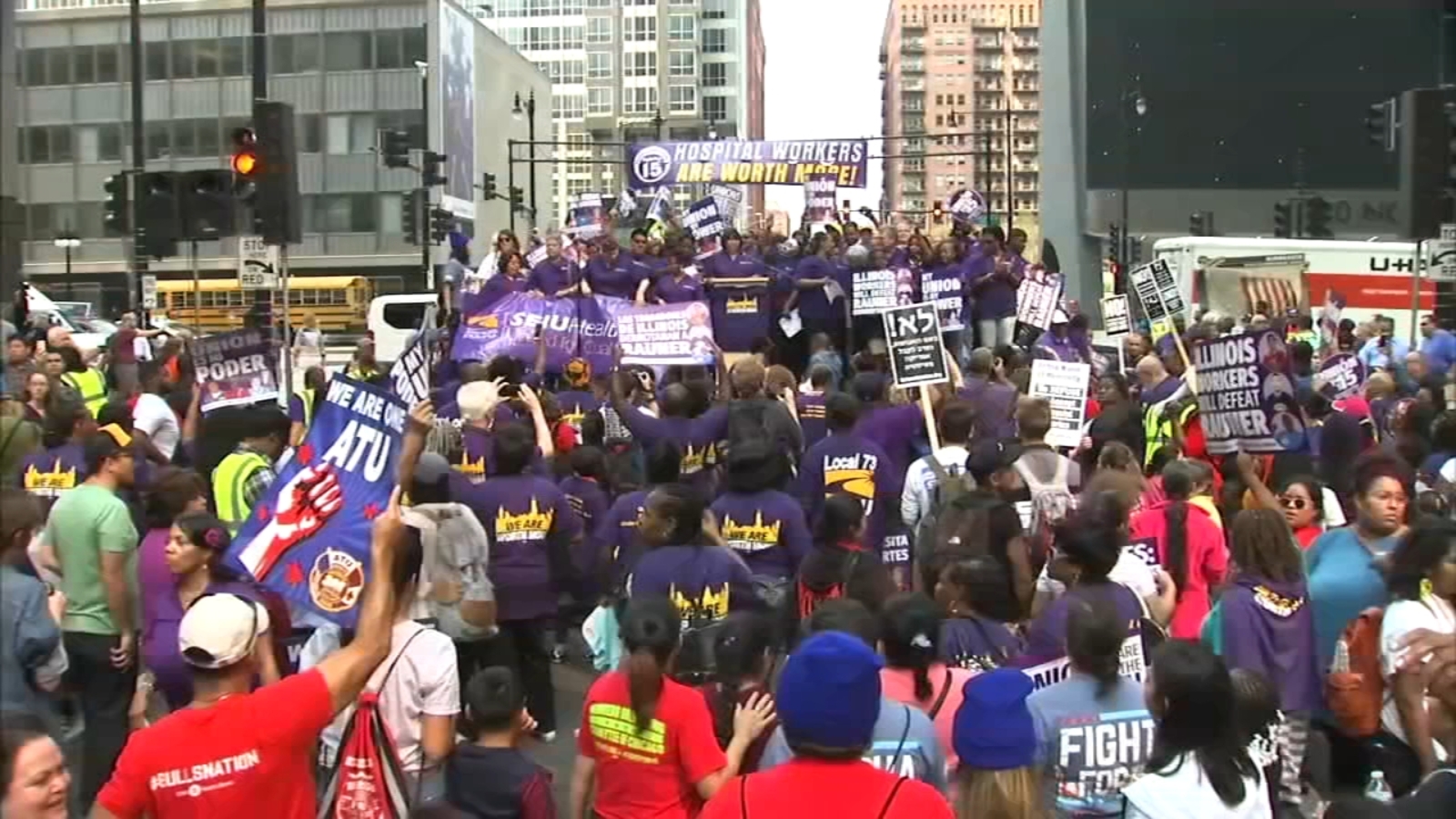 SEIU polls Chicago mayor candidates on their support for minimum wage ...