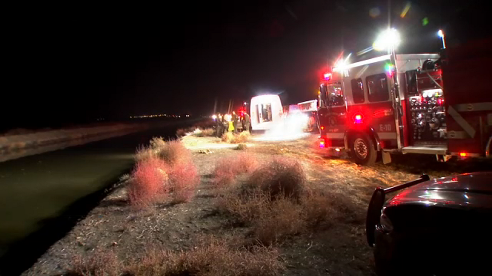 Father And Daughter Dead After Vehicle Crashes Into Canal In Kings
