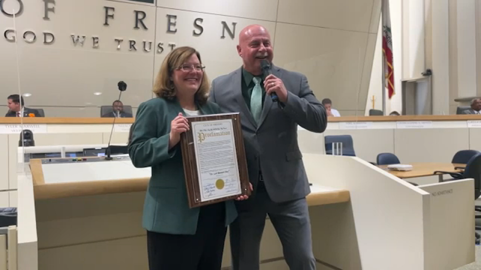 City of Fresno declares December 1st "Dr. Lori Bennett Day" - ABC30 Fresno