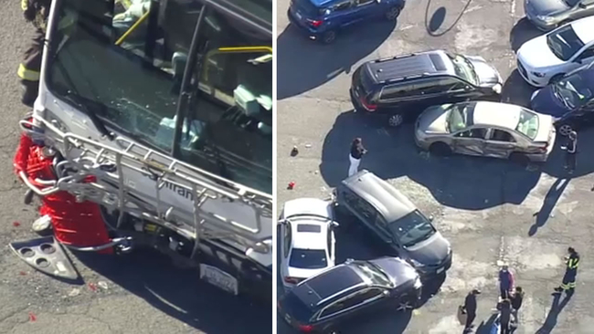 6 injured, 2 critical after University of California Santa Cruz bus ...