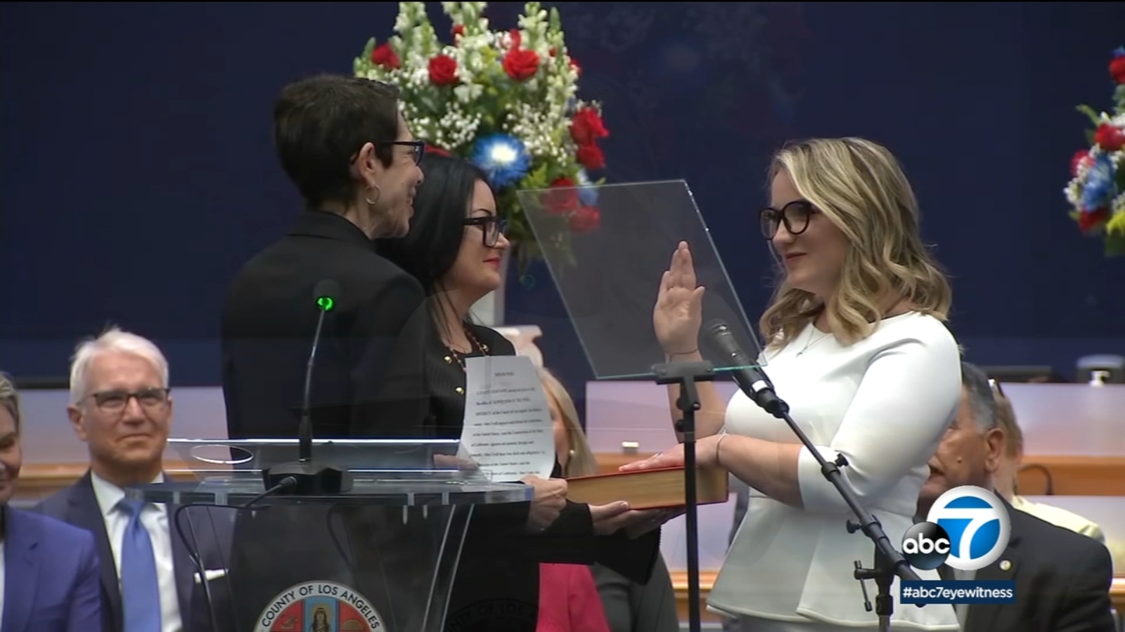 Lindsey Horvath, Hilda Solis take oaths of office for Los Angeles ...