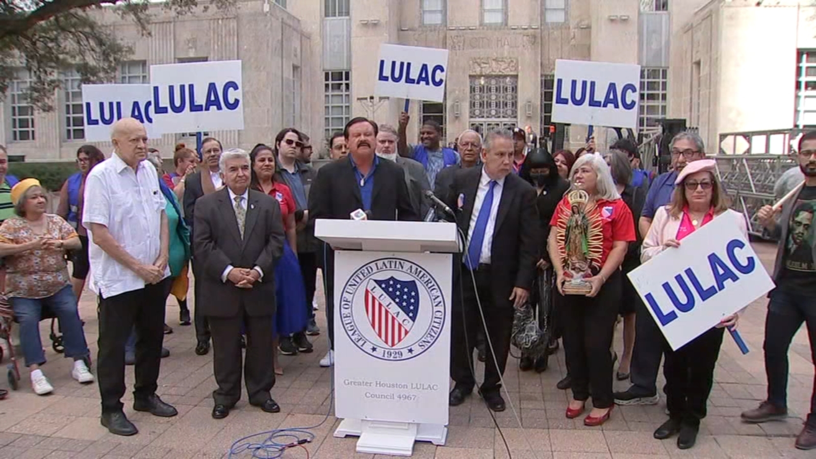 LULAC announces federal lawsuit against Houston City Council due to ...