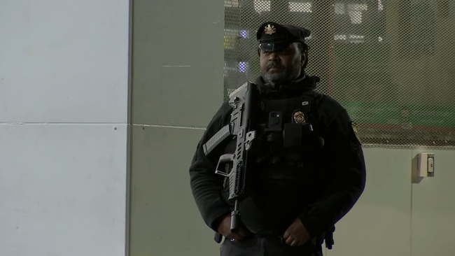 Armed gas station guard fires shot after being threatened with rock at ...