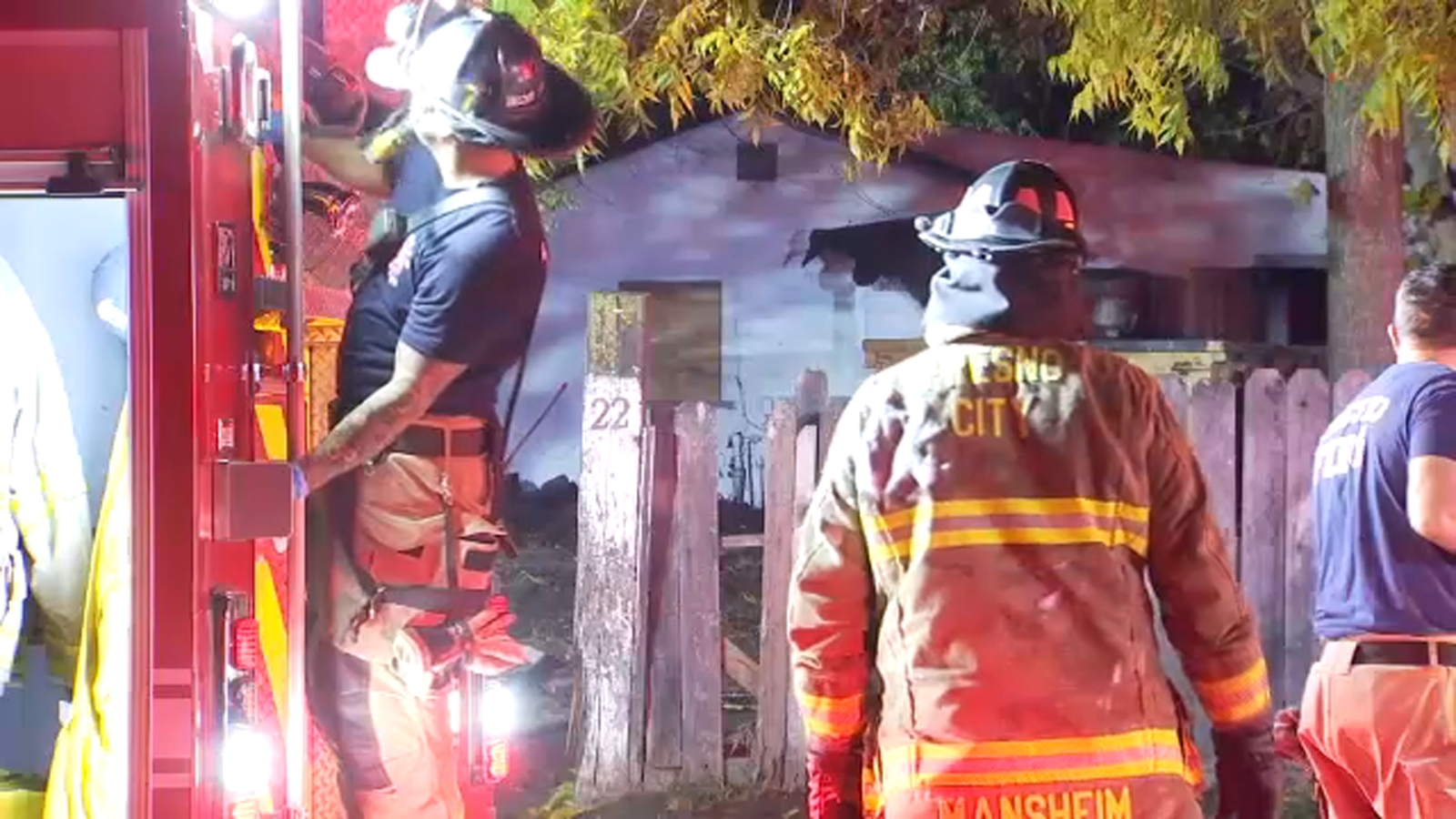 Flames break out at southwest Fresno home being renovated - ABC30 Fresno