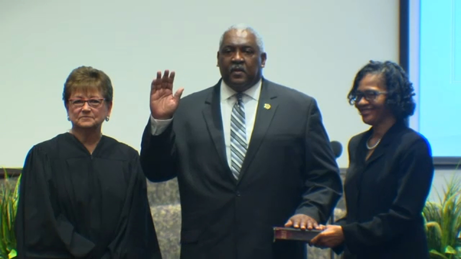 Willie Rowe discusses goals on his first day as Wake County sheriff ...