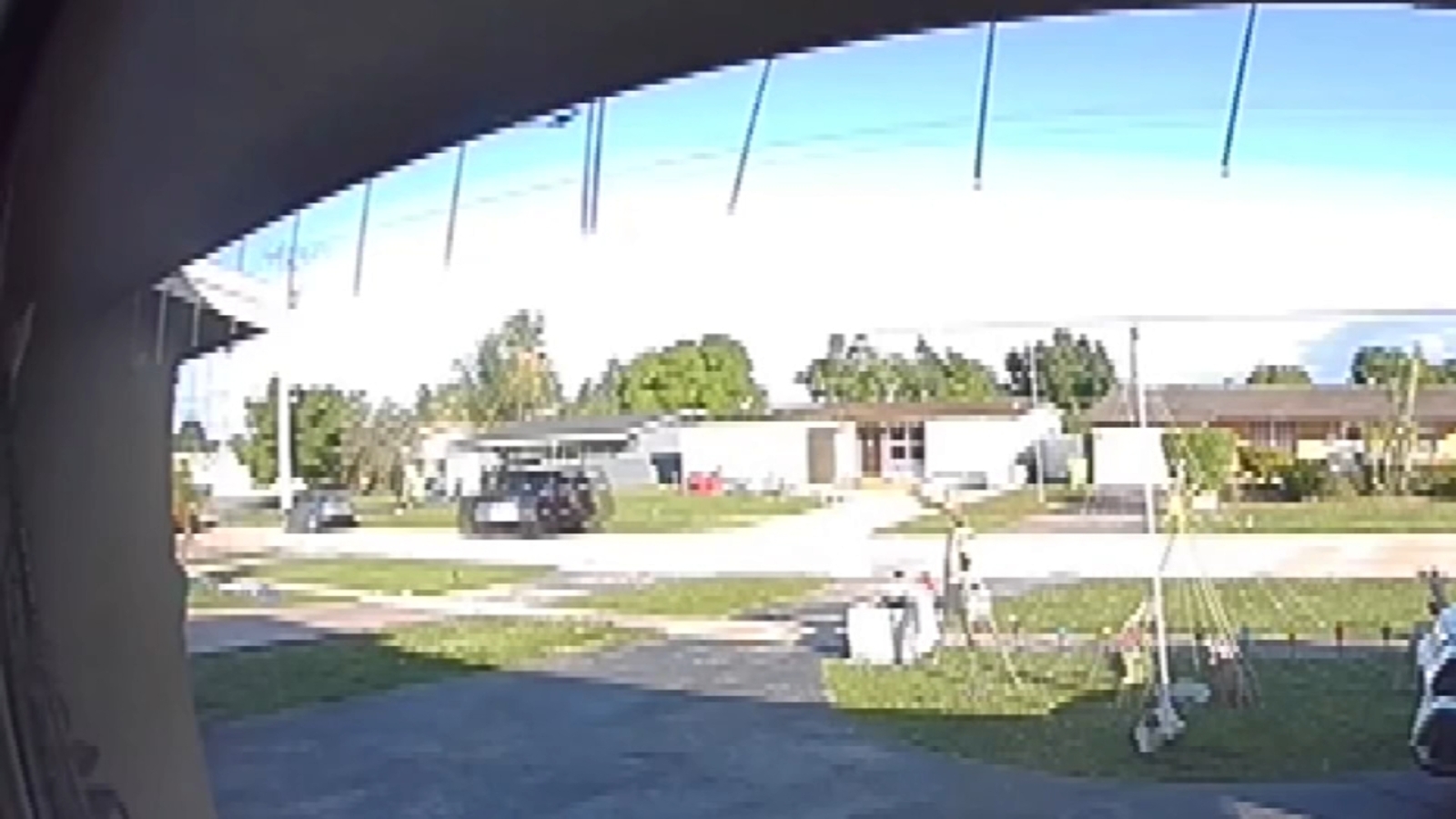 Caught on camera: Florida police officer disciplined after Ring ...