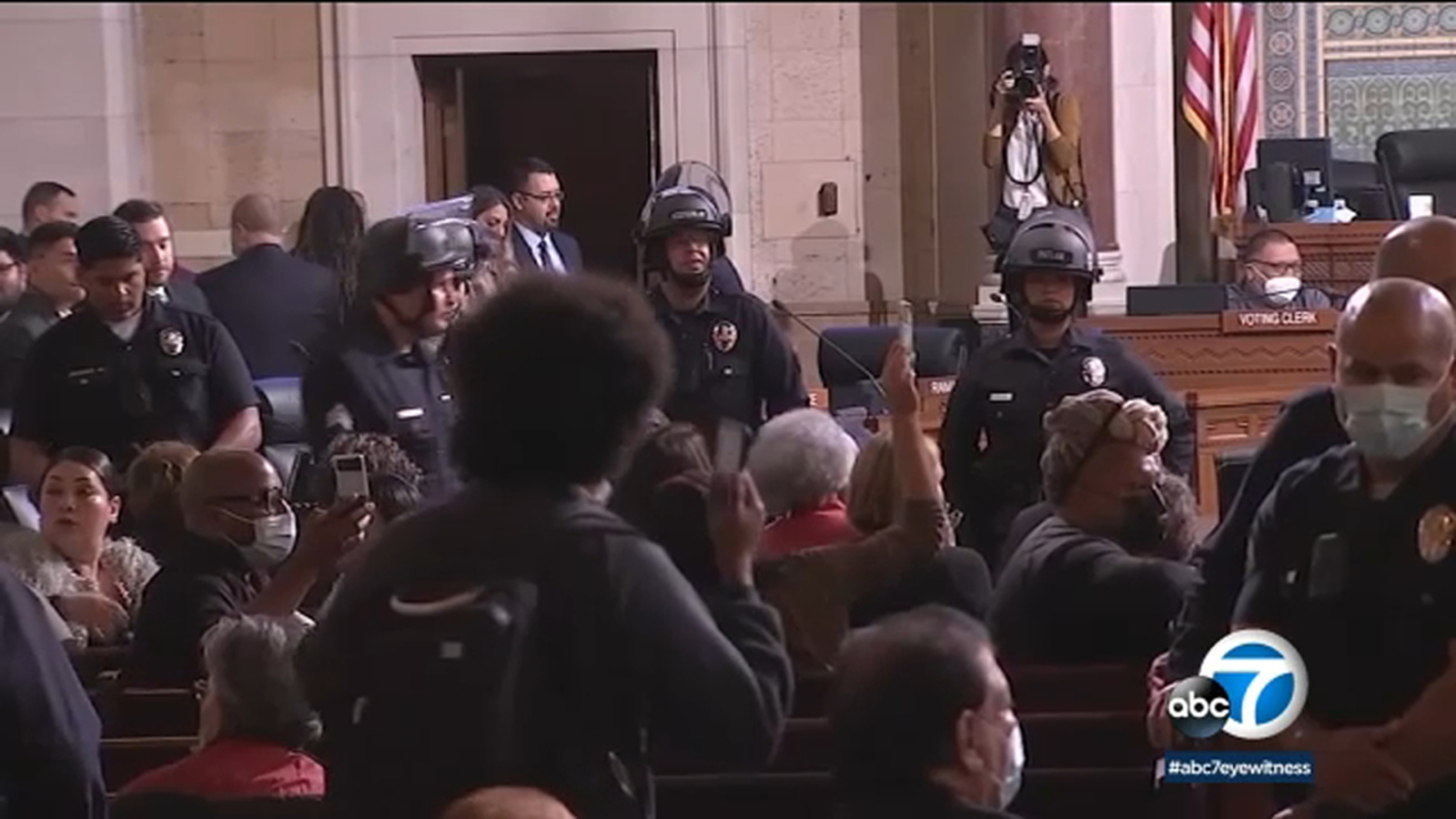 Some LA City Council members concerned for their safety following ...