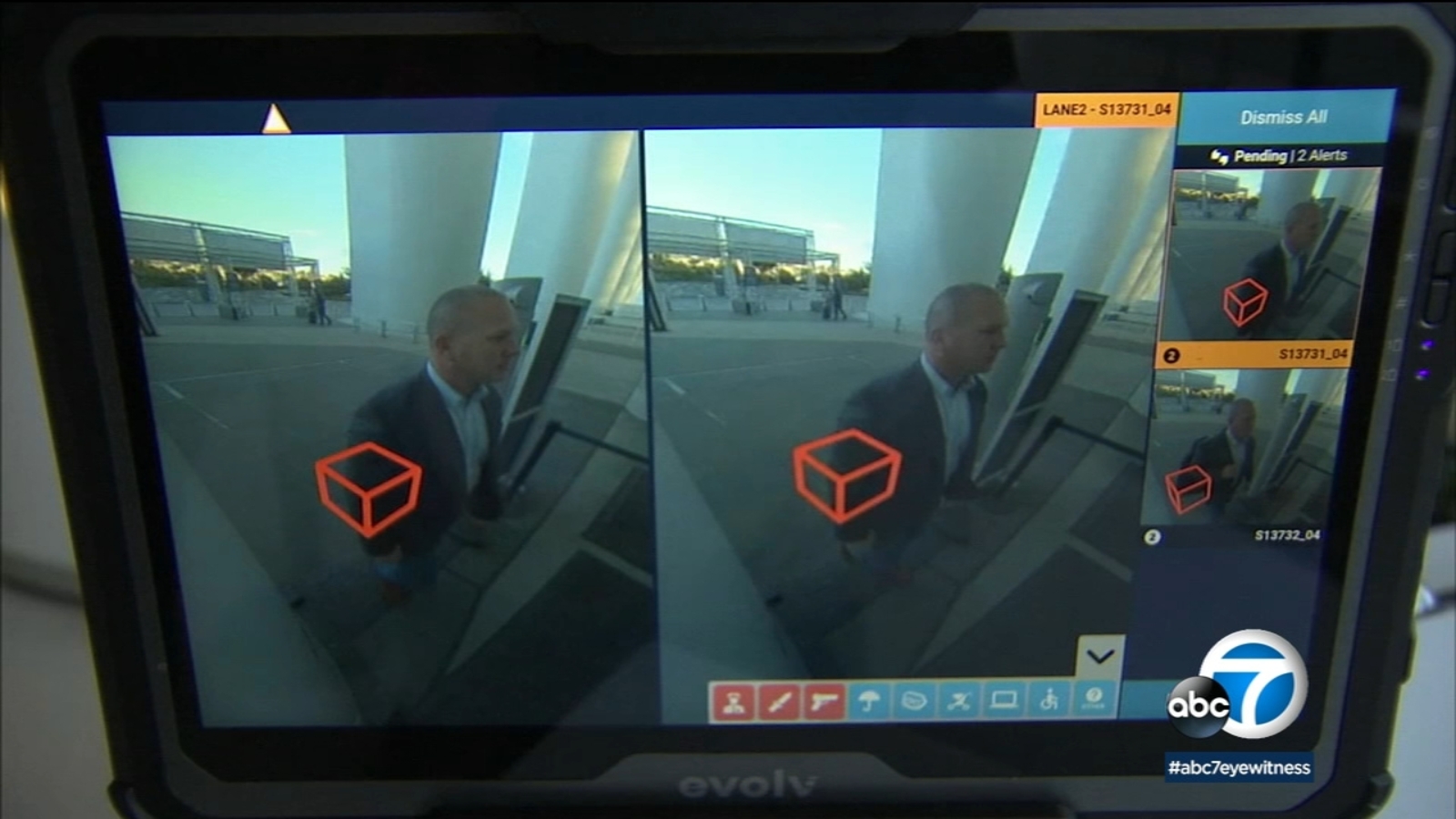 New security scanners at Hollywood Park uses AI technology to detect ...