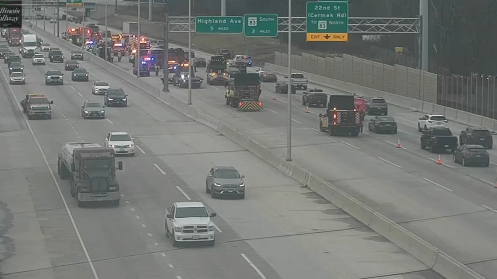 I-88 crash involving school bus leaves 10 injured near York Road, Oak ...