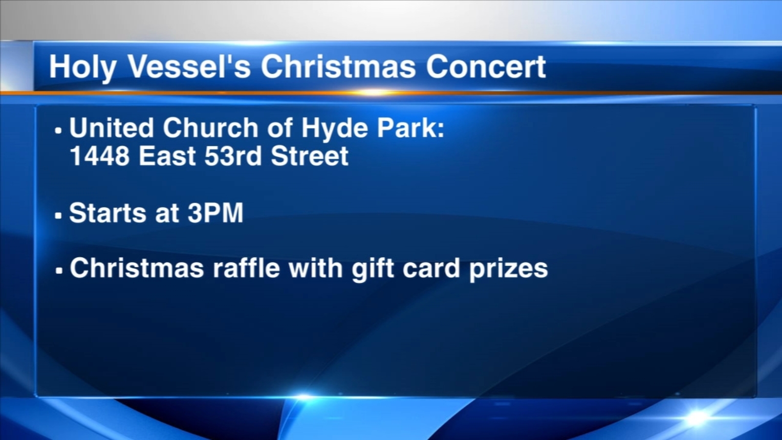 Free holiday concert to be held at United Church of Hyde Park in ...