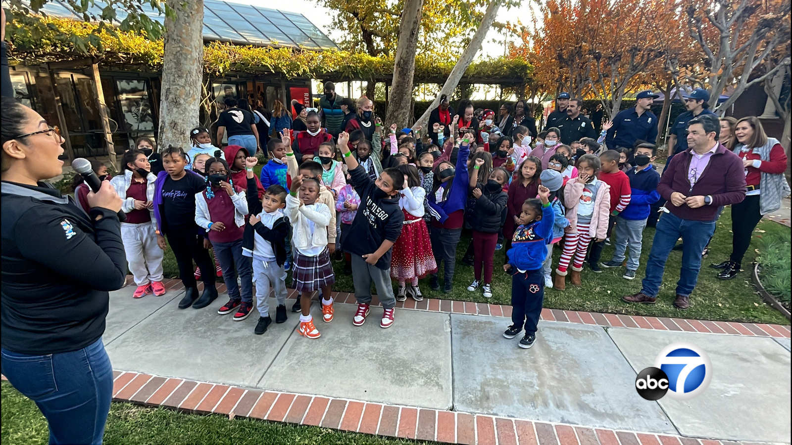 LA84 Foundation partnered with ABC7 to surprise under-resourced ...