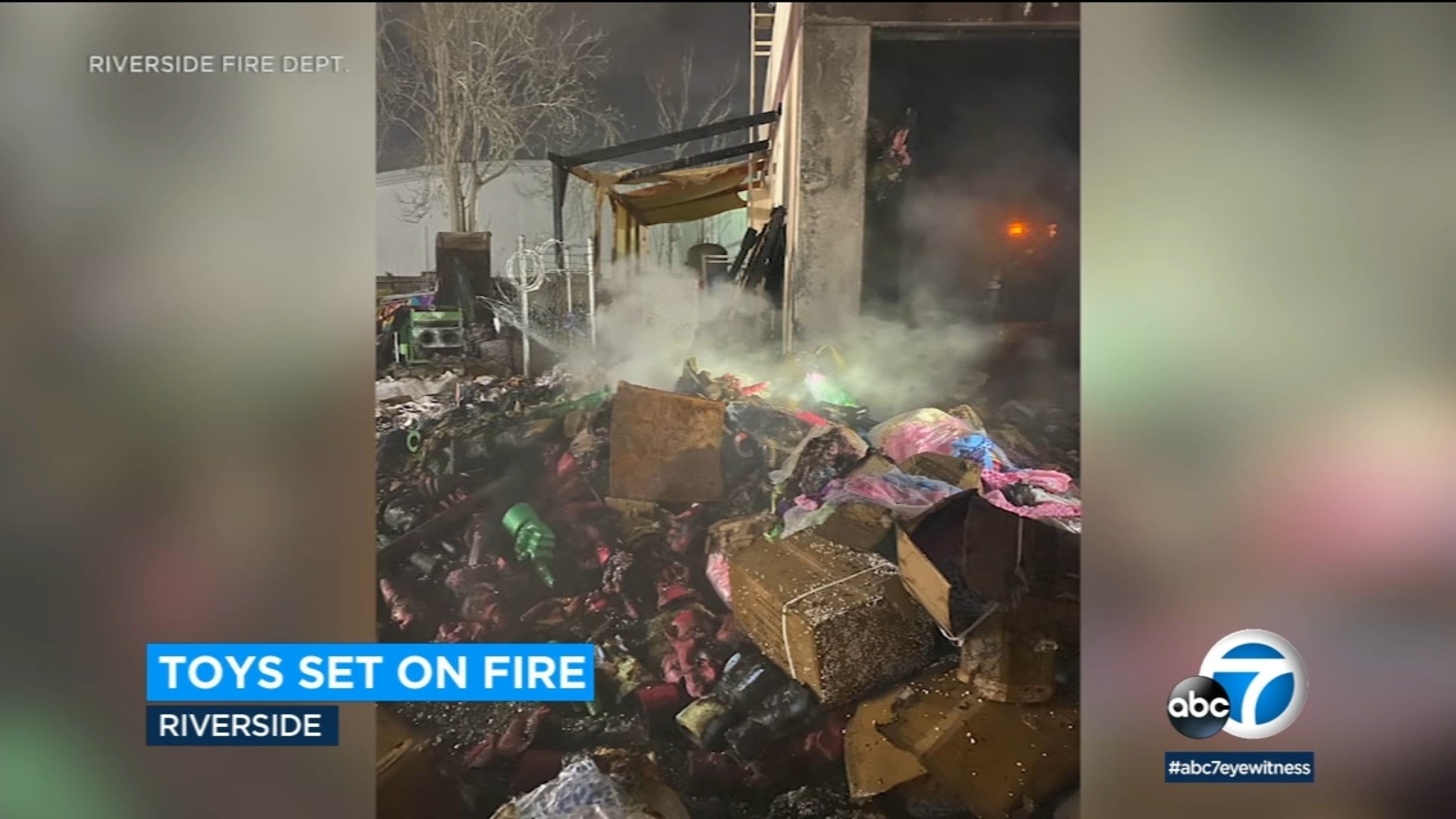 Riverside toy fire: Flames cause $1.5 million in damage to stuffed ...