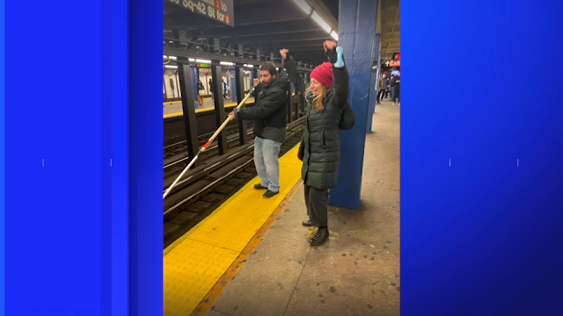 MTA Hero: NYC bus driver stops 2 kidnappings - ABC7 New York