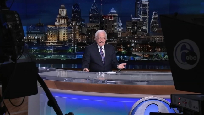 Jim Gardner anchors Action News at WPVI-TV 6abc for the final time ...