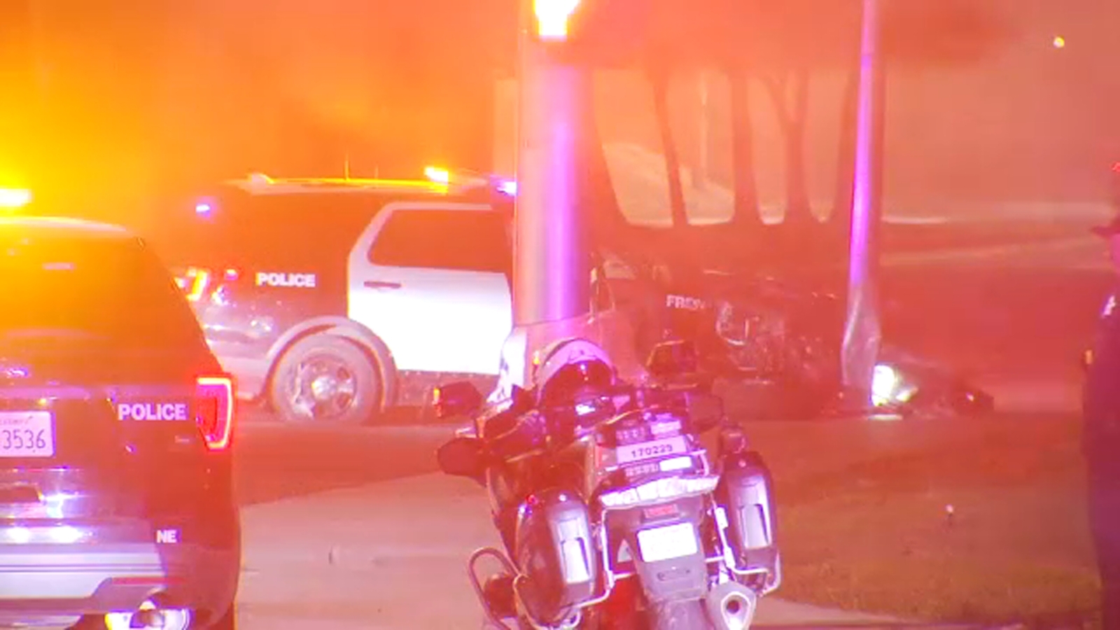 Police Officers Involved In Crash In East Central Fresno Abc30 Fresno