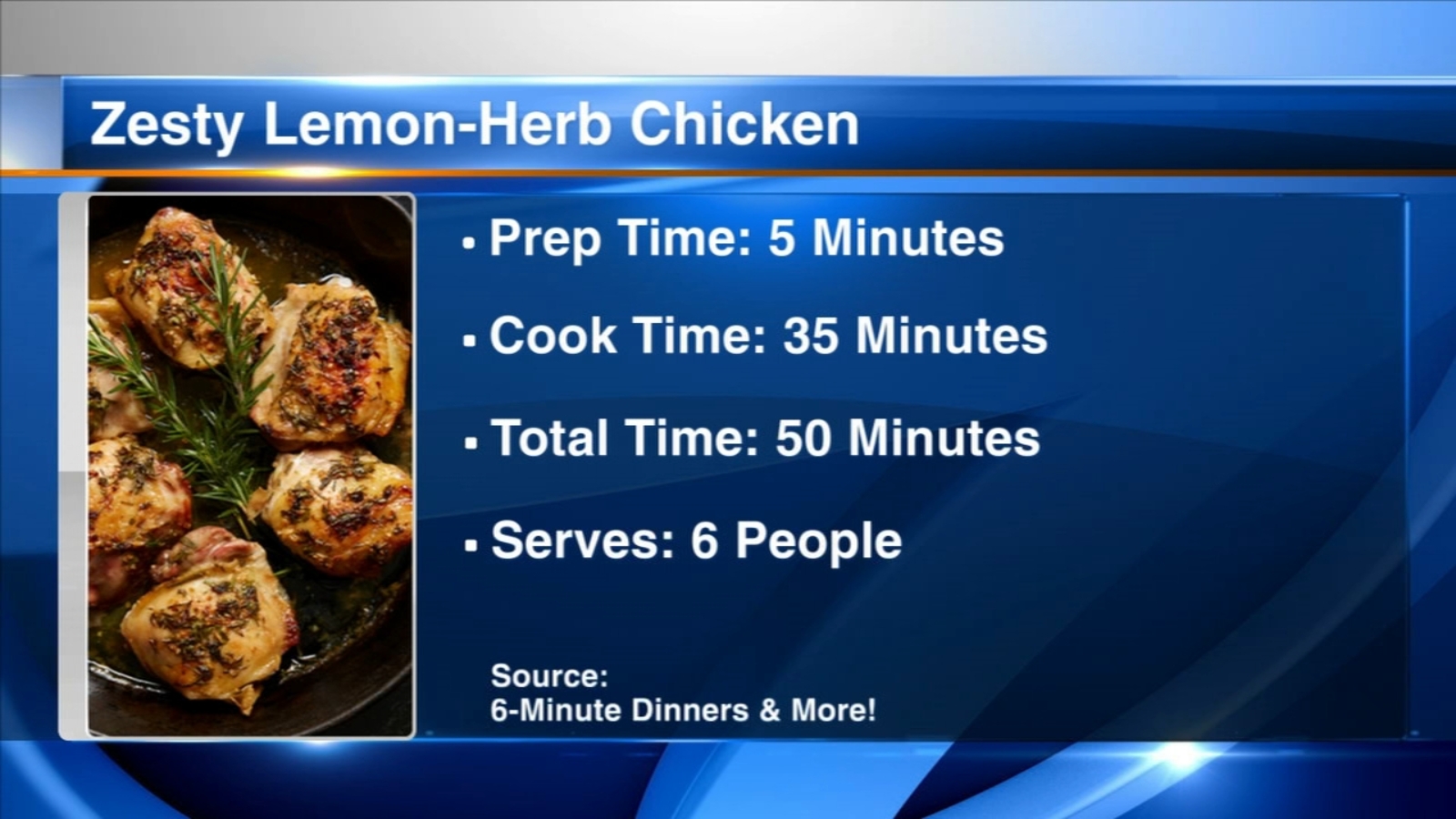 Deerfield woman creates 6-minute dinners with 6 ingredients or less ...