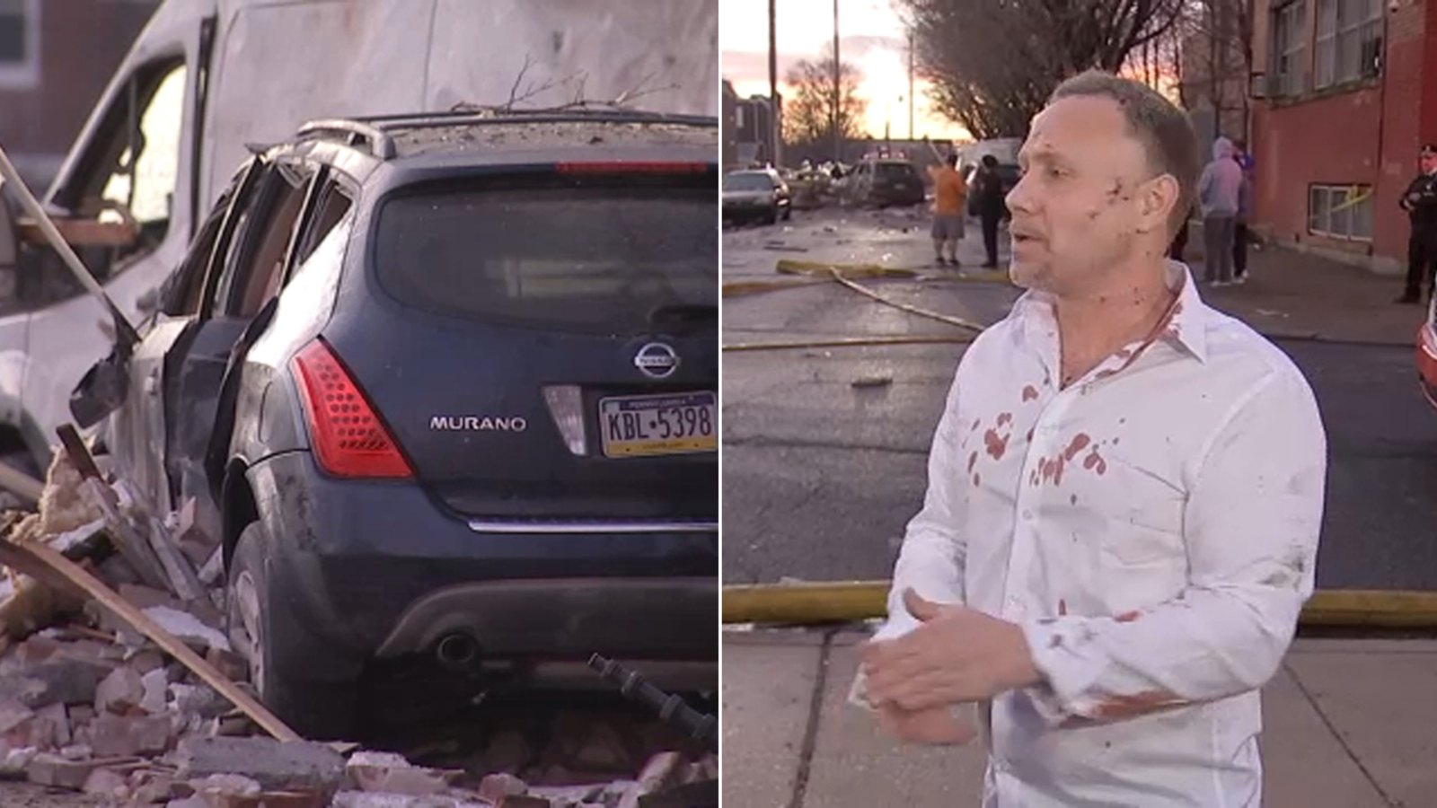 Port Richmond Explosion: Philadelphia man driving to Wawa on his way ...
