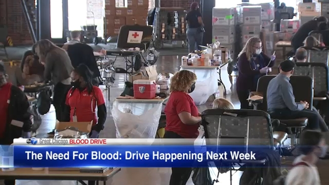 Chicago blood drive: American Red Cross explains need for donations ...