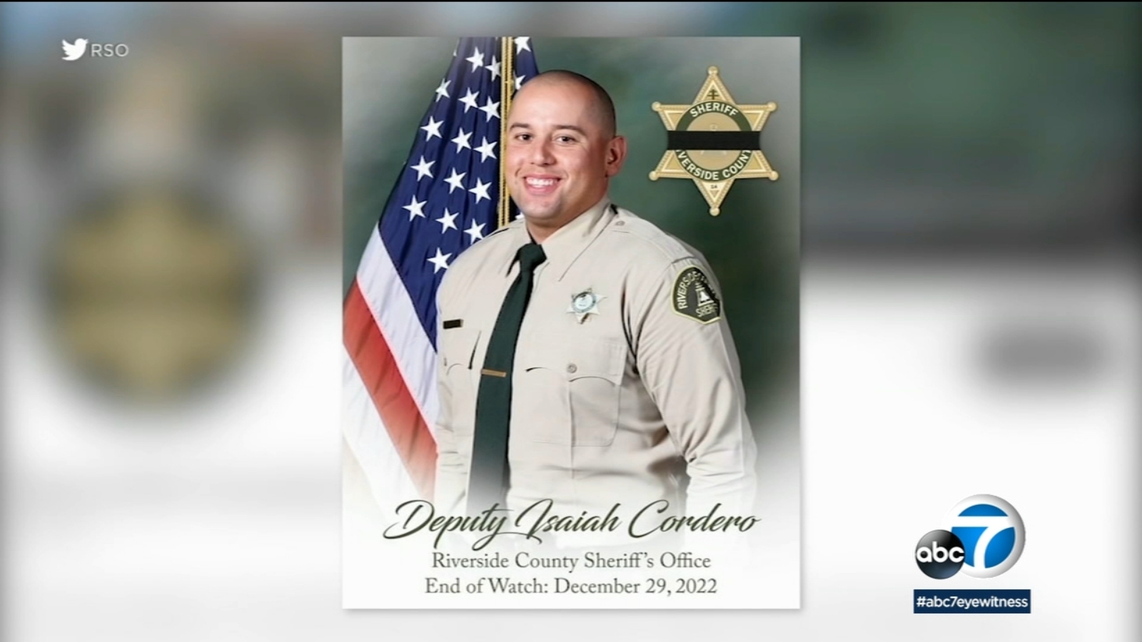 Riverside County deputy shooting: Funeral for Deputy Isaiah Cordero ...