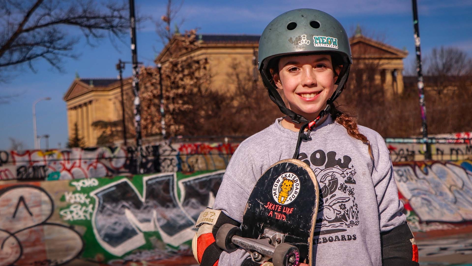 11-year-old skateboarder aims to inspire girls and grow the sport ...