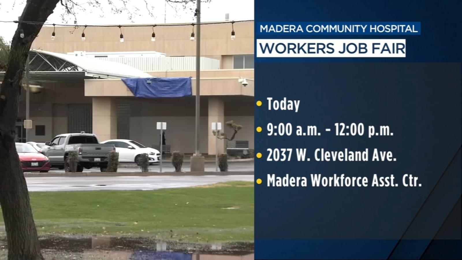 Job fair being held for former Madera Community Hospital employees ...