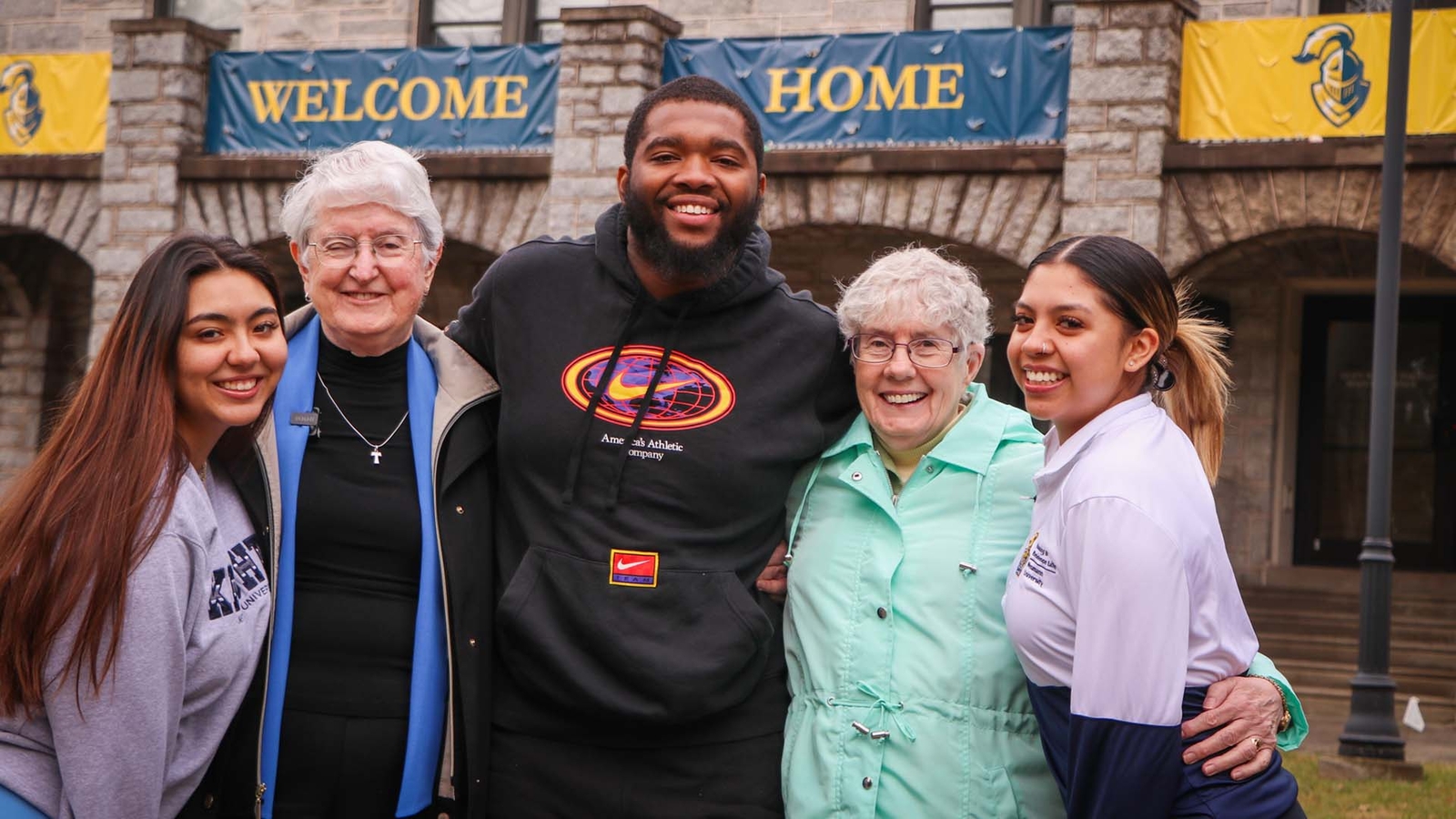 College students and Catholic sisters live side-by-side at Neumann ...