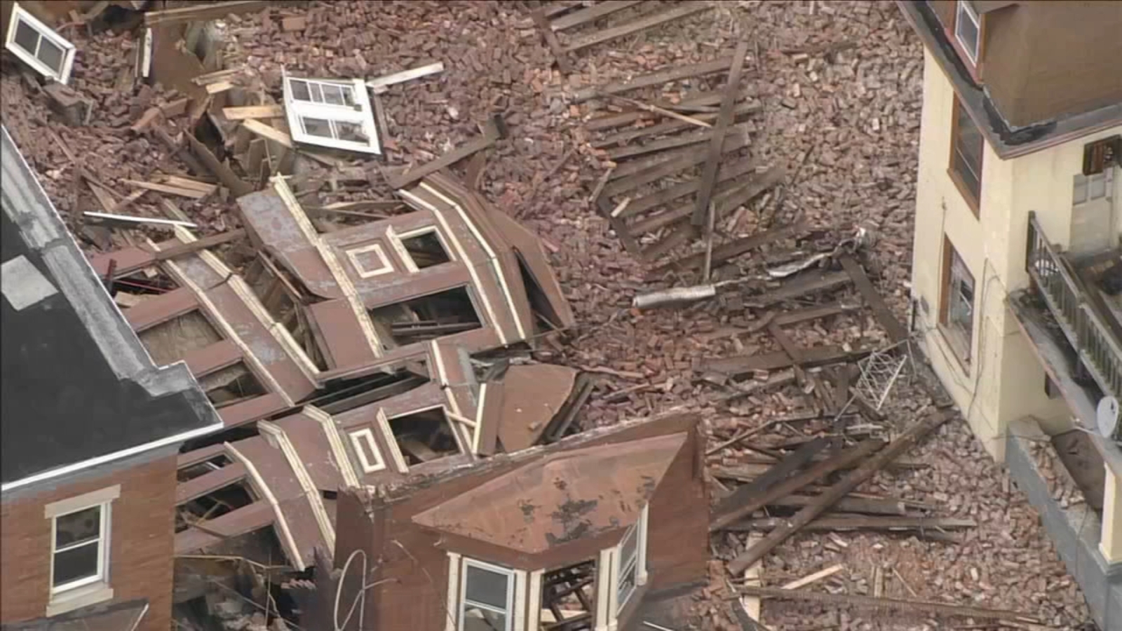West Philly collapse: Home reduced to rubble at 63rd and Vine in ...