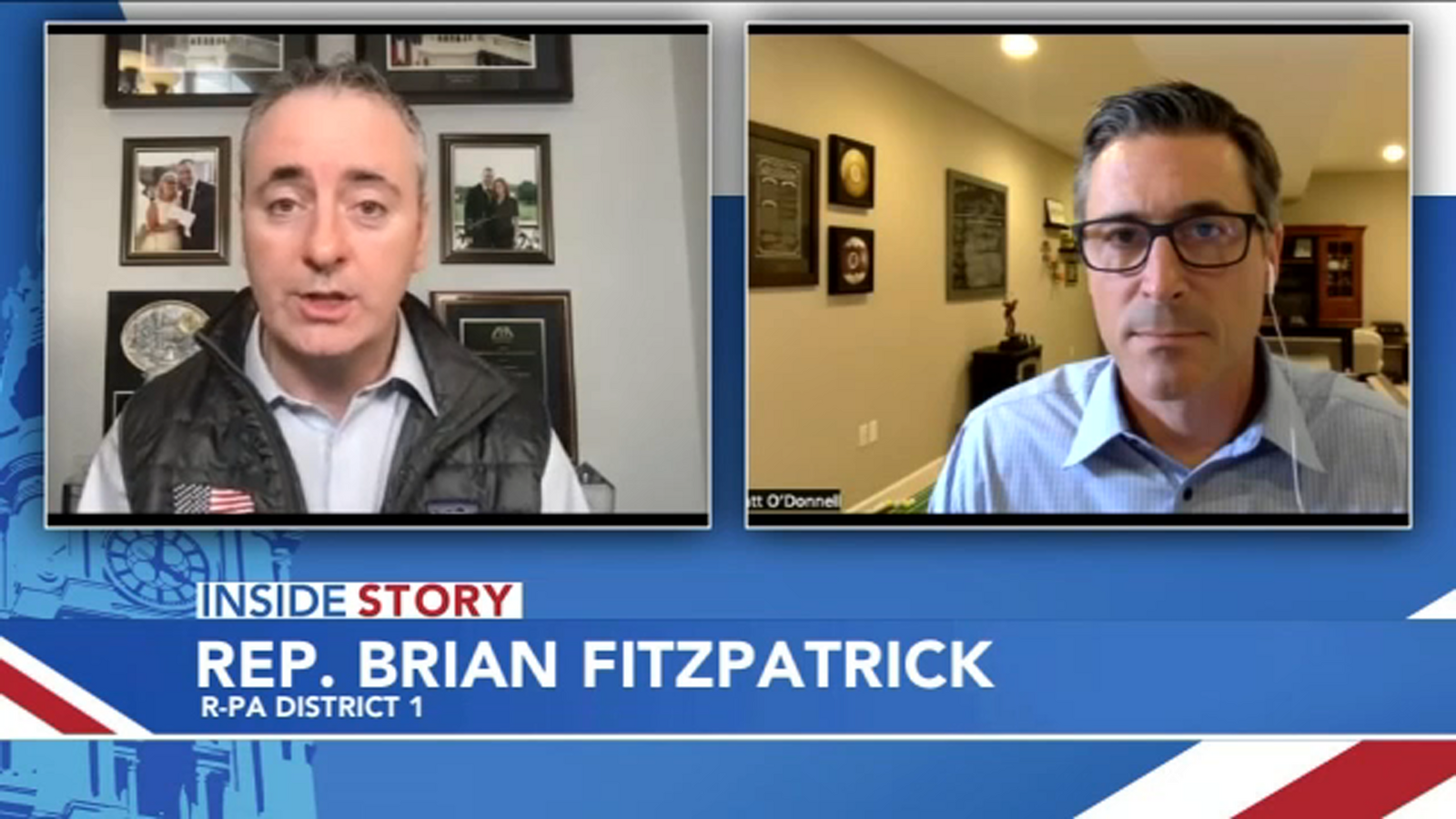 A talk with Republican Representative Brian Fitzpatrick, how will Josh ... A talk with Republican Representative Brian Fitzpatrick, how will Josh ...