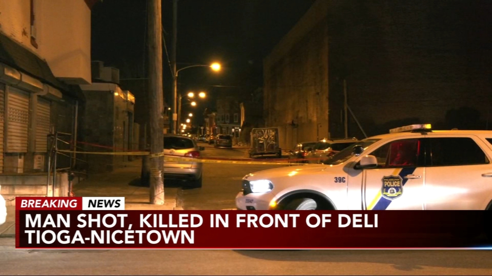 Police Man Shot Killed Outside Corner Store In Tioga Nicetown 6abc