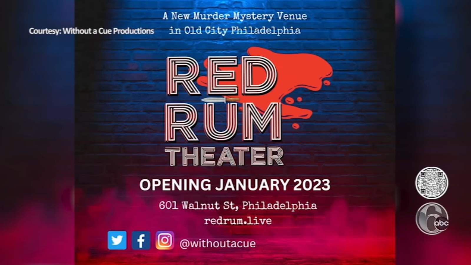 Without A Cue Productions celebrates 20th anniversary with open of Red ...