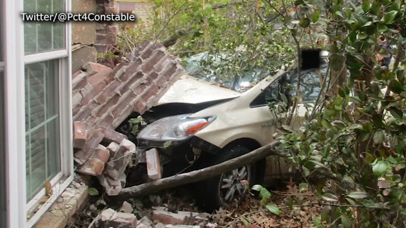 Car into building: Driver hospitalized after crashing into home on ...