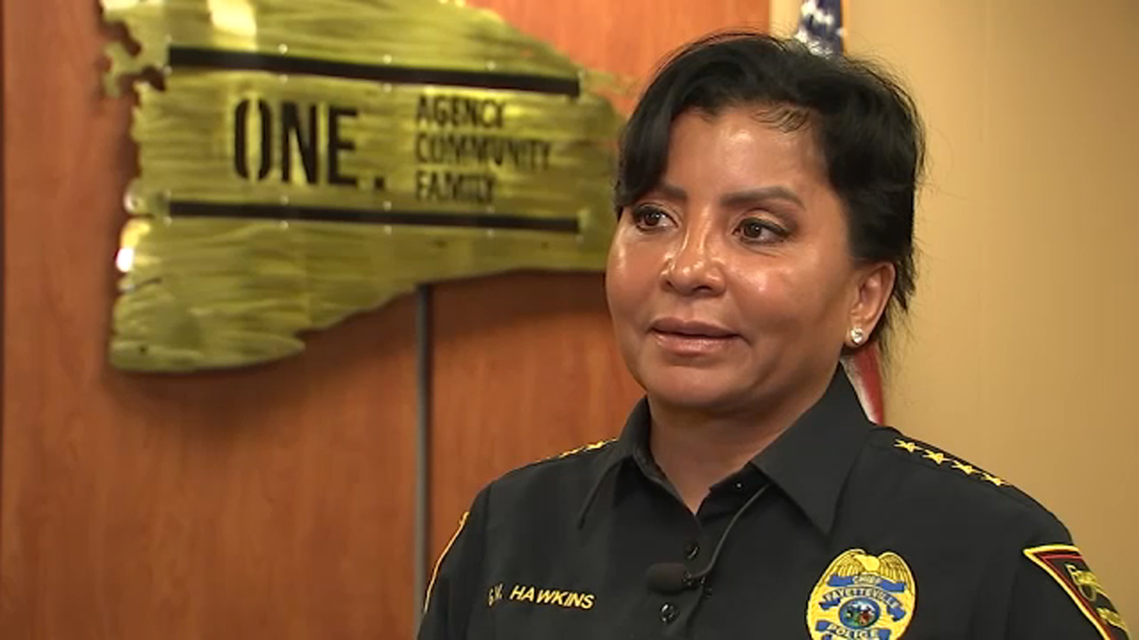 Chief Gina Hawkins reflects on her time with Fayetteville PD as her ... Chief Gina Hawkins reflects on her time with Fayetteville PD as her ...