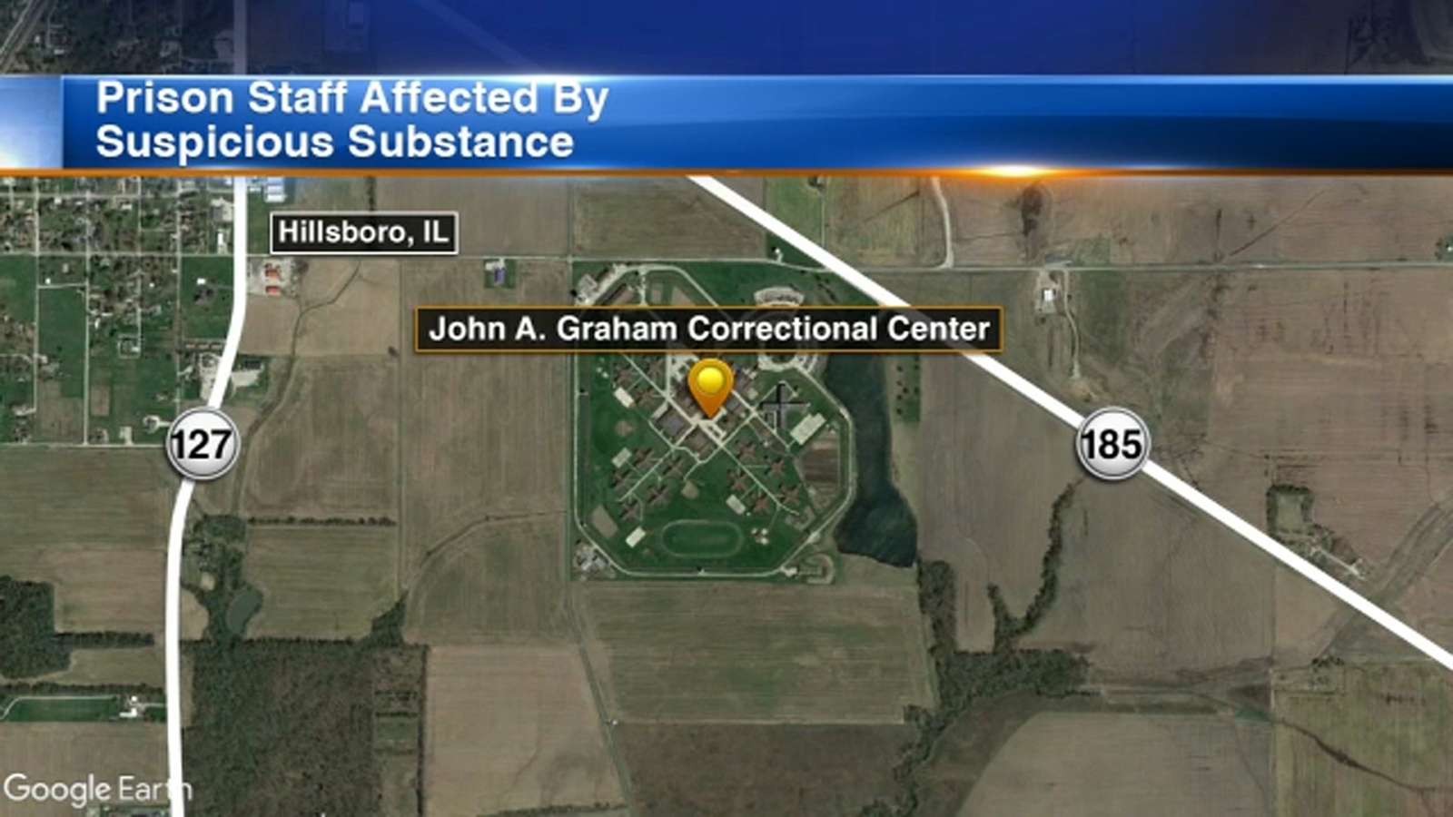 Illinois prison staff at Graham Correctional Center in Hillsboro ...