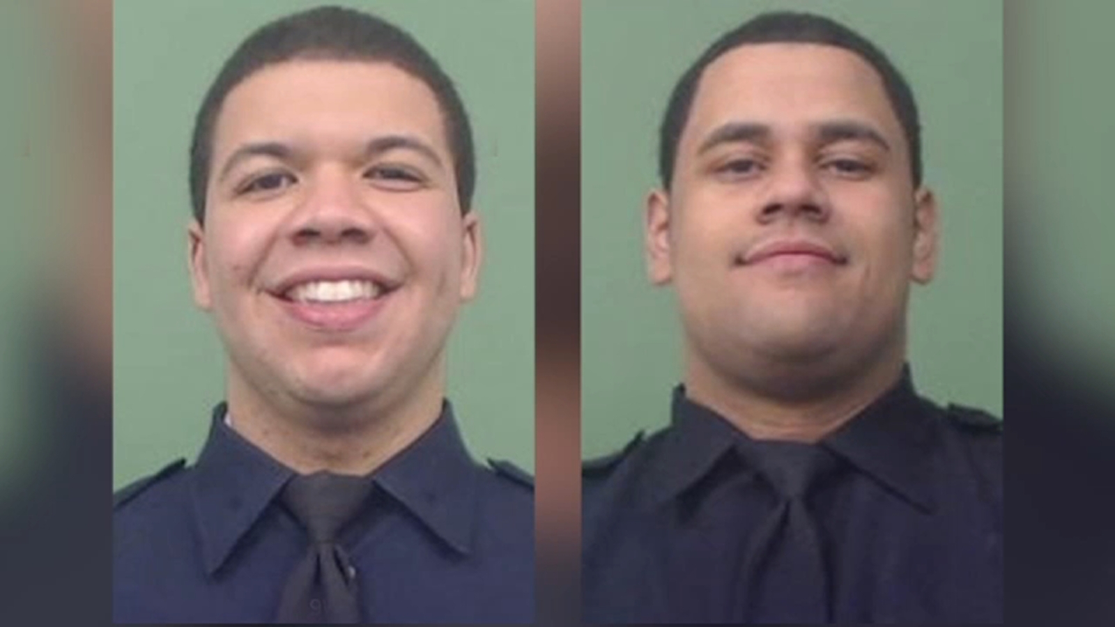 NYPD honors Officers Jason Rivera, Wilbert Mora, who were killed 1 year ...