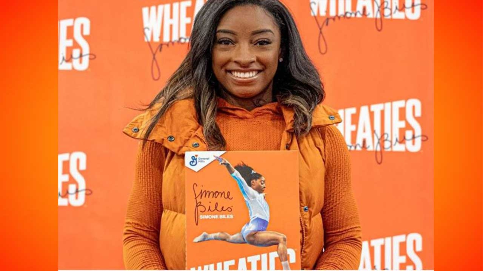 Simone Biles: Houston Olympic gold medalist gymnast shares new Wheaties ...