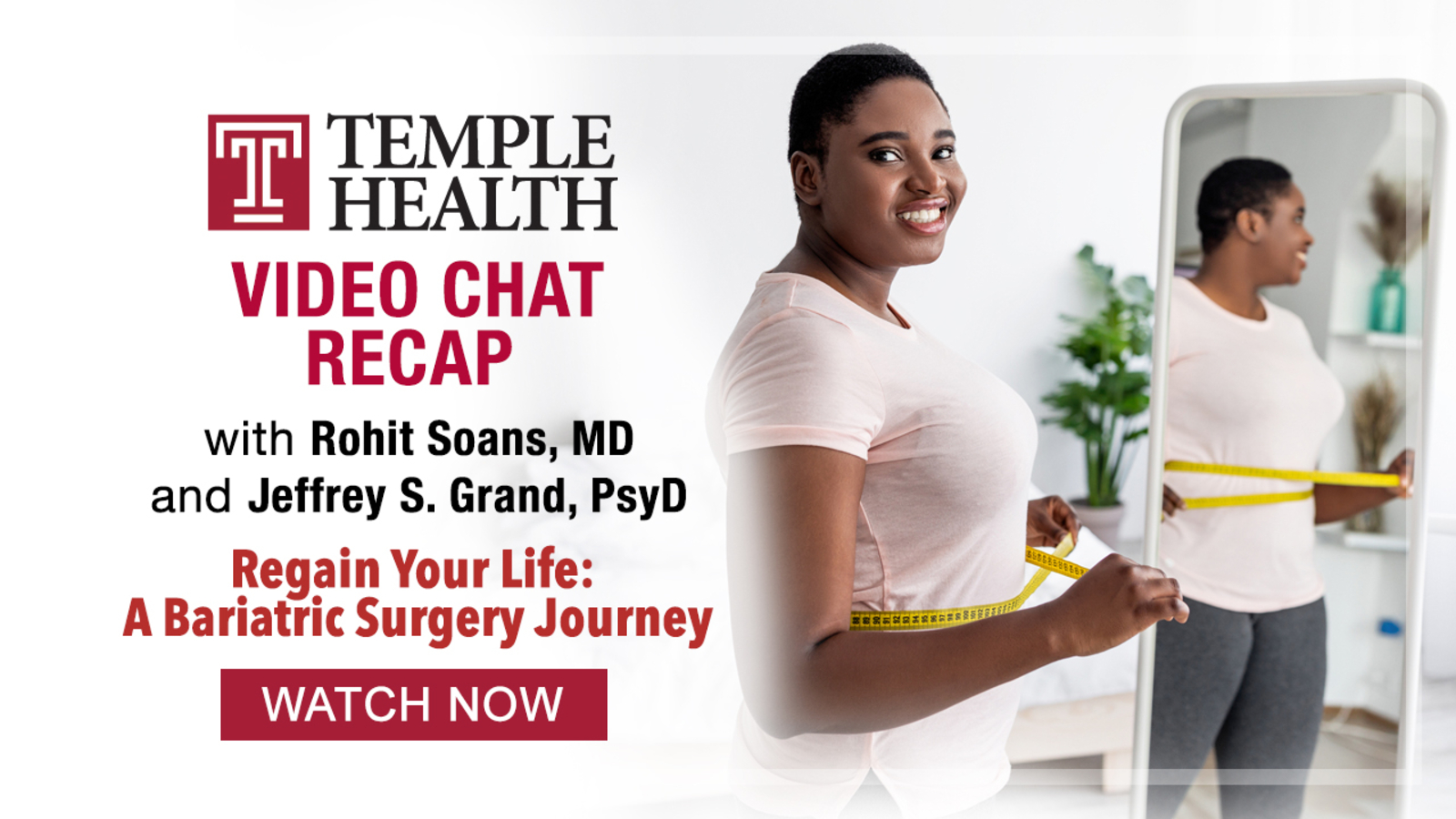 CHAT REPLAY: Regain Your Life: A Bariatric Surgery Journey - 6abc ...