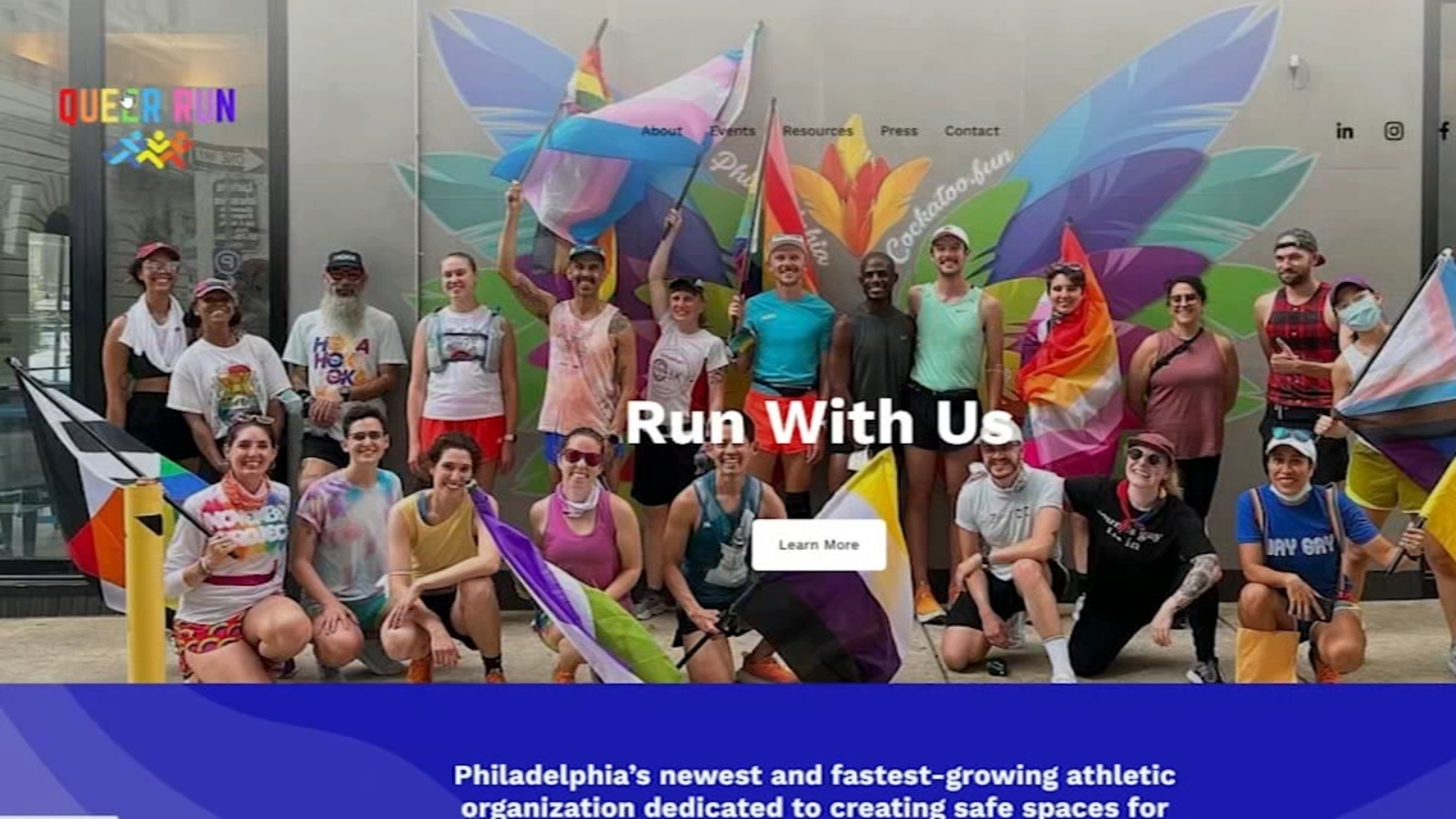One of the fastest growing running groups in Philadelphia provides safe ...