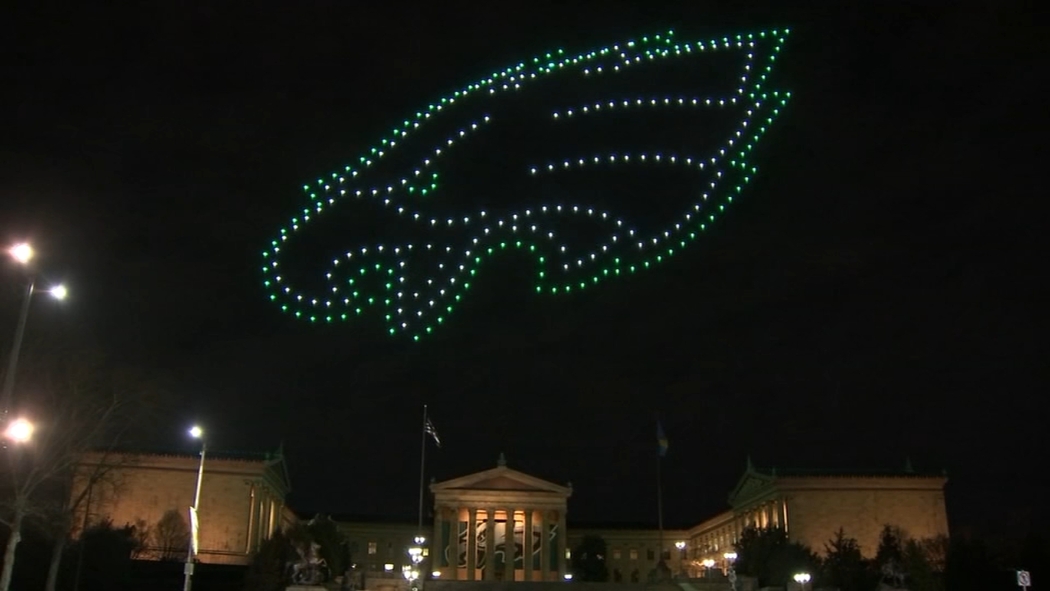 Philadelphia Eagles Light Step Into The Light #FlyEaglesFly