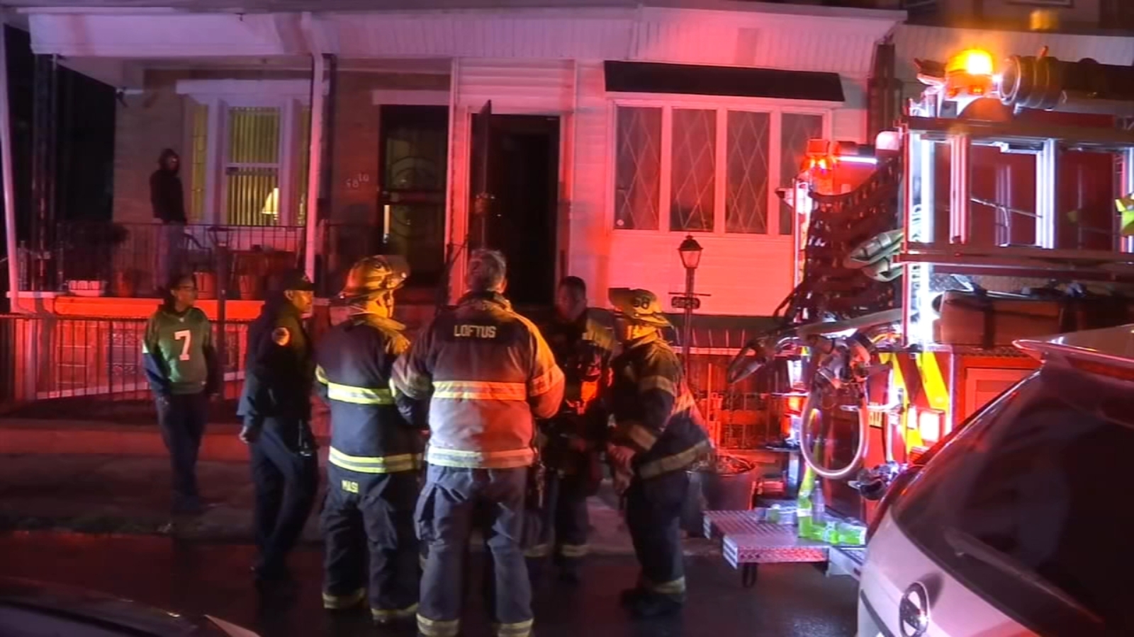 Philadelphia firefighter injured while rescuing people from house fire ...