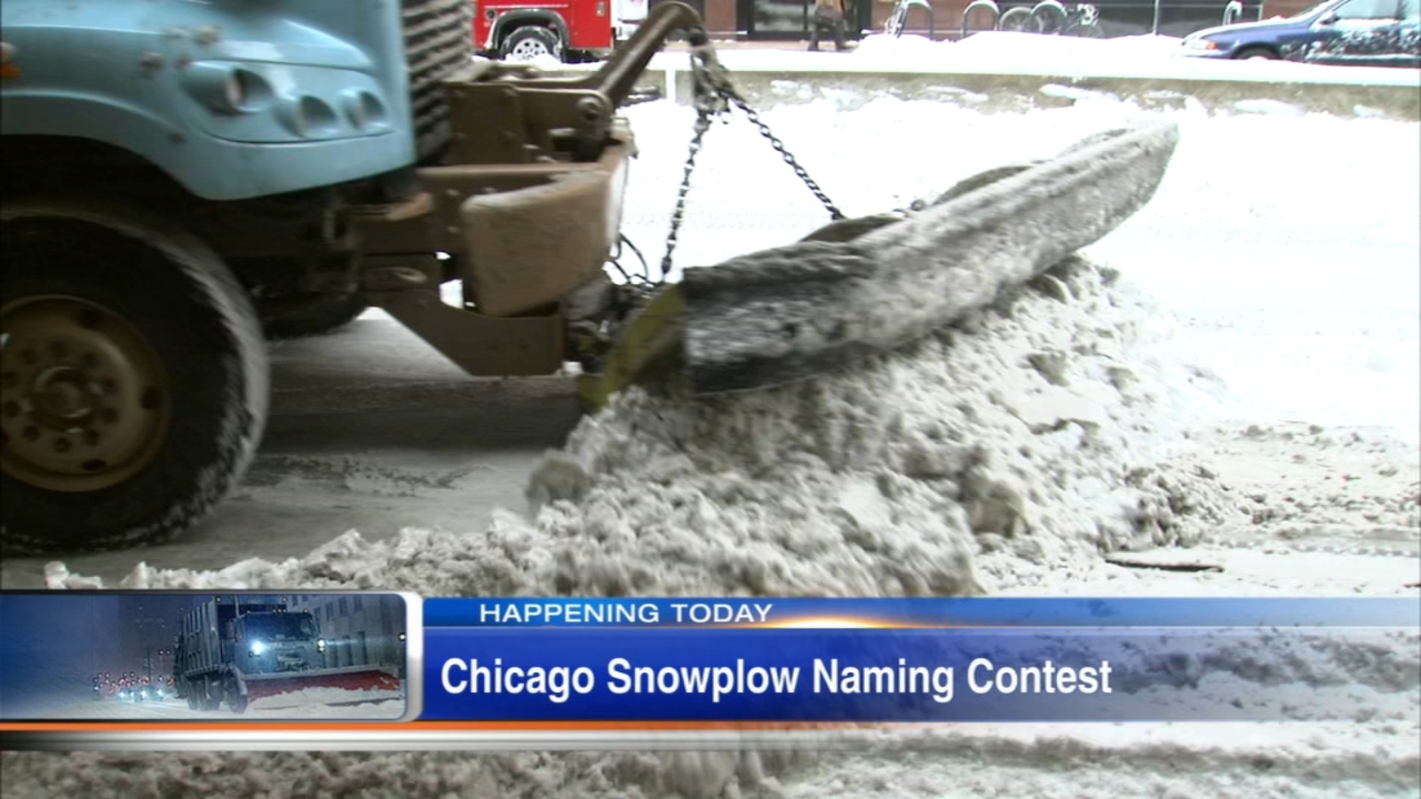 Chicago Streets and Sanitation's 'You Name a Snowplow' contest winners ...