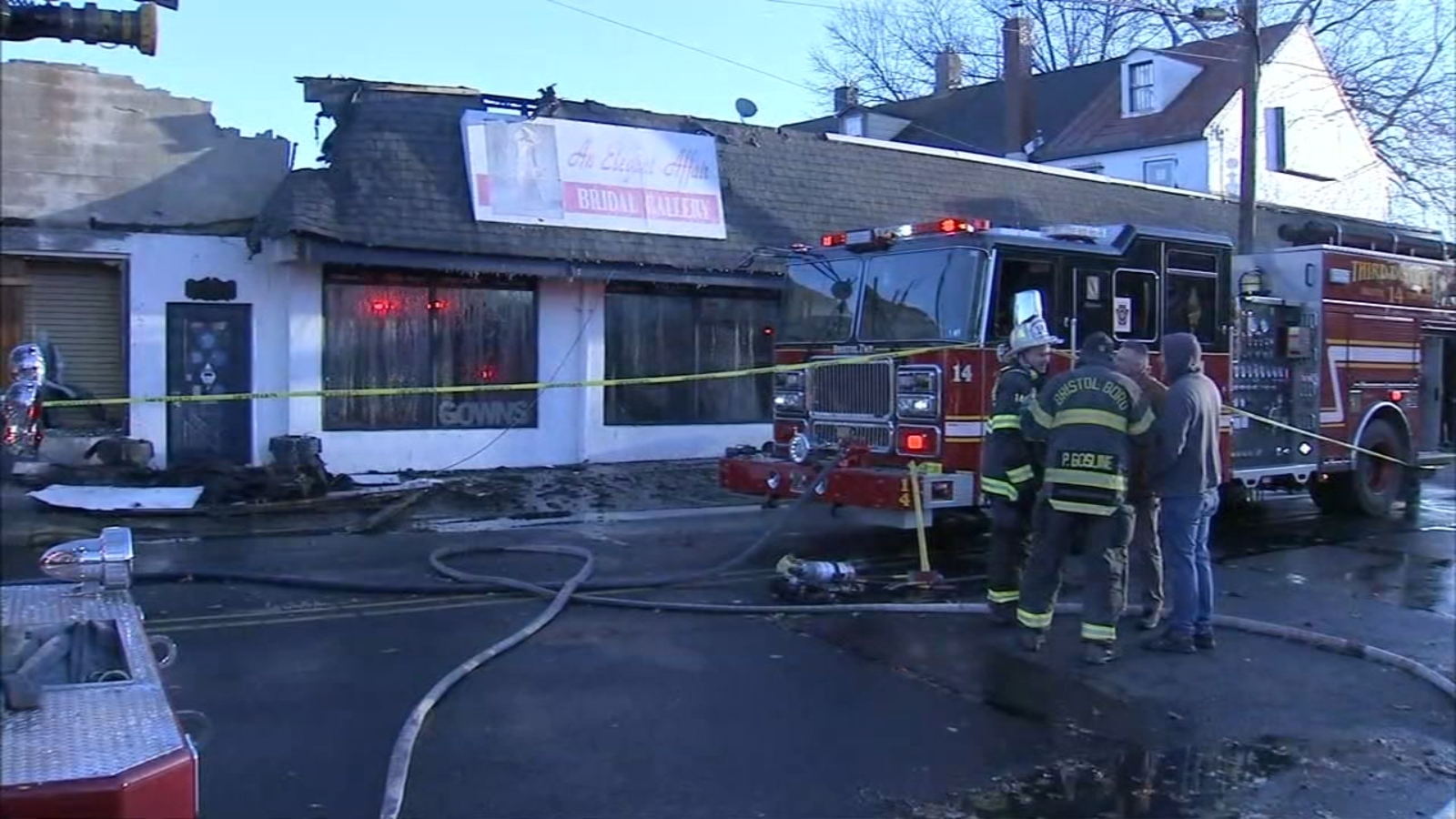 Fire near bridal shop: Business sustains water damage after next-door ...