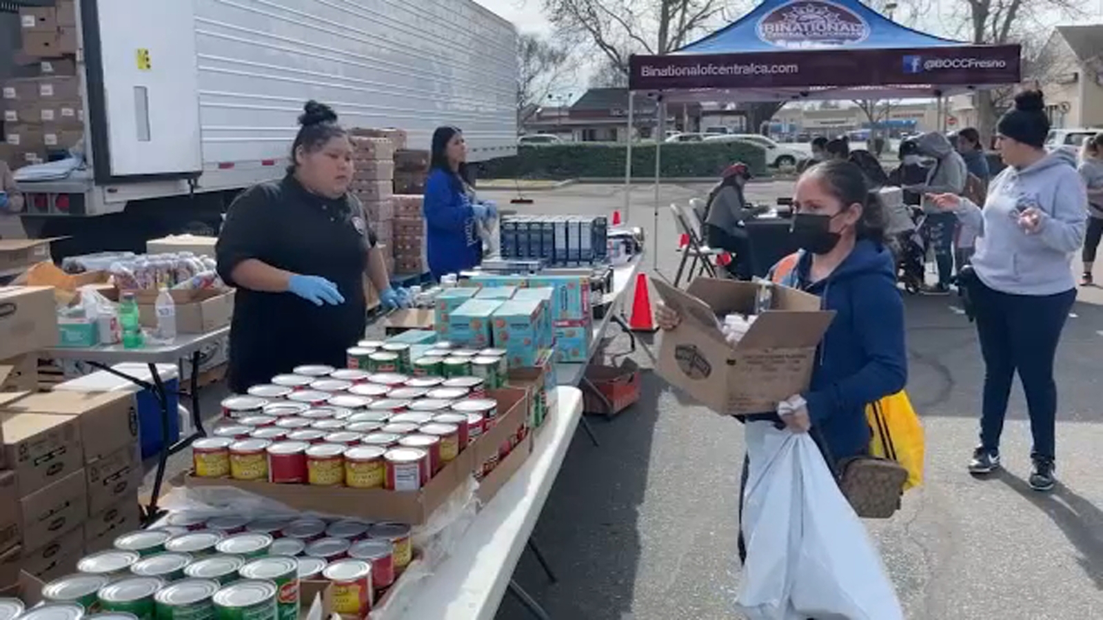 Local organizations honor Black History Month during monthly food drive ...